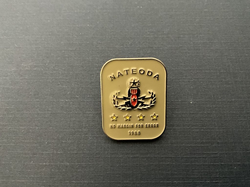 NATEODA Lapel Pin (New Logo) - EOD | National Explosive Ordnance ...