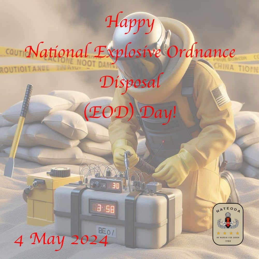 Happy National Explosive Ordnance Disposal (EOD) Day! - EOD | National Explosive Ordnance ...